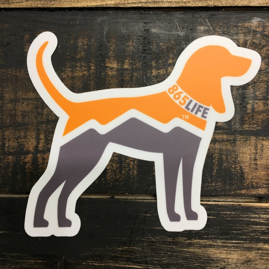 Hound Dog Sticker – 865LIFE